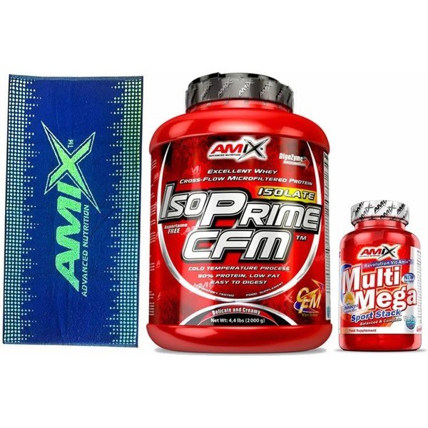 Pack REGALO Amix IsoPrime CFM Isolate Protein 2 Kg + Multi Mega Stack ...