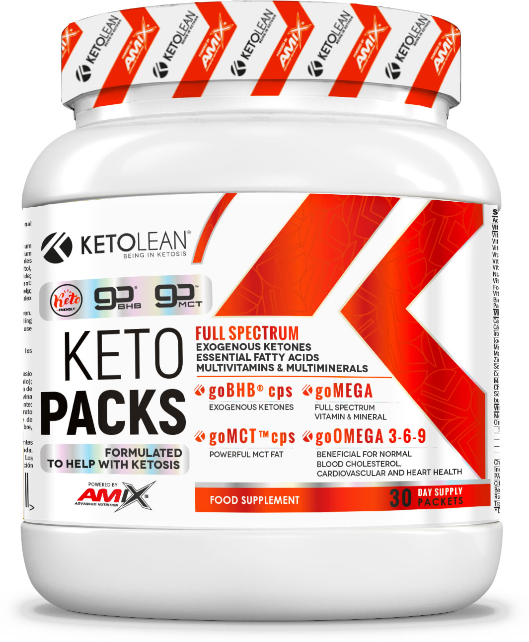 Amix Ketolean Keto PACK 30 Bolsas - BULEVIP