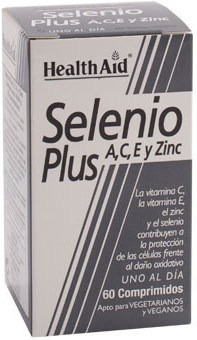Health Aid Selenium Plus A C E Zinc 60 - BULEVIP